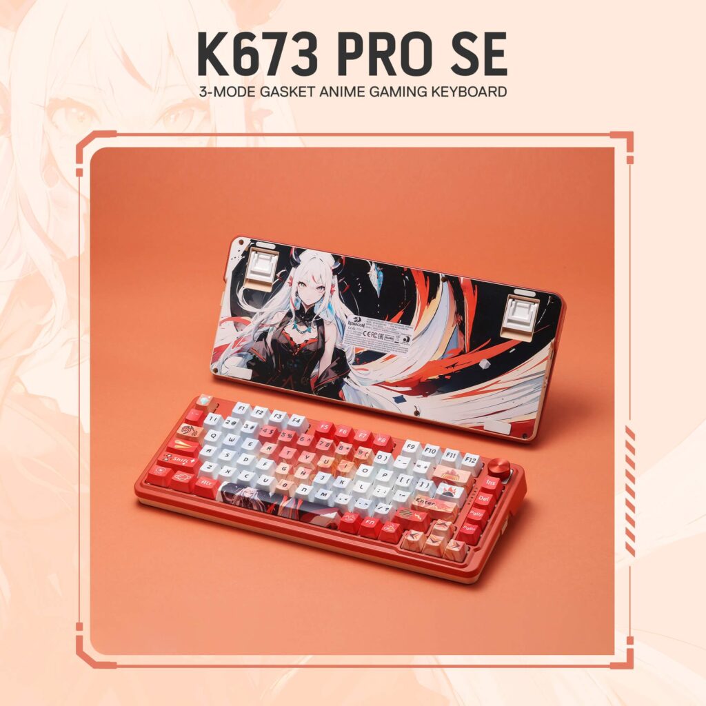 Review: Redragon UCAL K673 Pro Anime Keyboard – SeerOfSouls